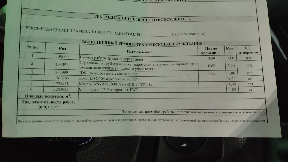 1776431 Жидкость трансмиссионная (красная) 1л Ford | Запчасти на DRIVE2