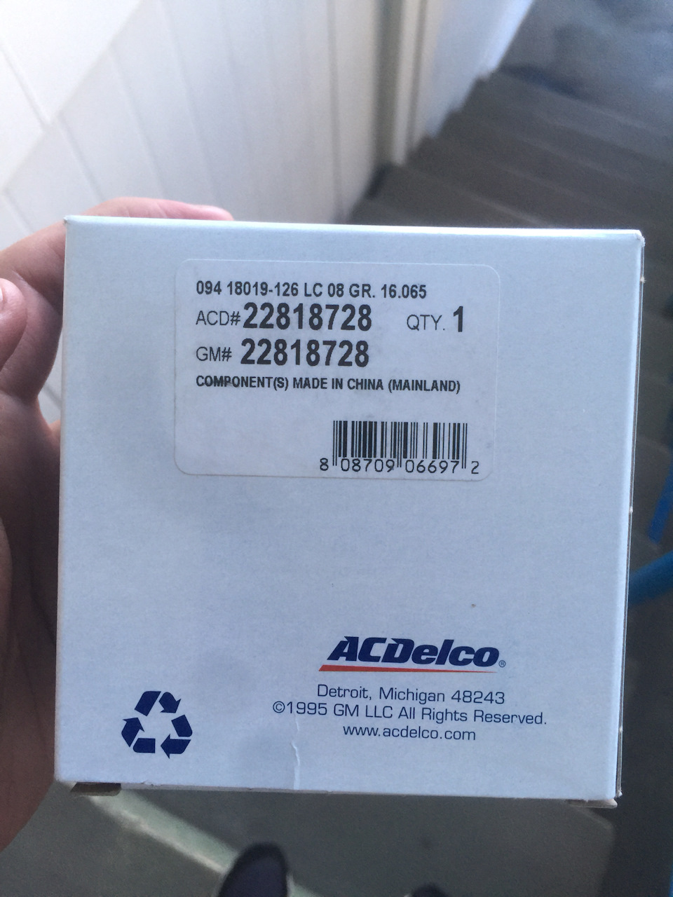 22818728 Мотор омывателя GM | Запчасти на DRIVE2