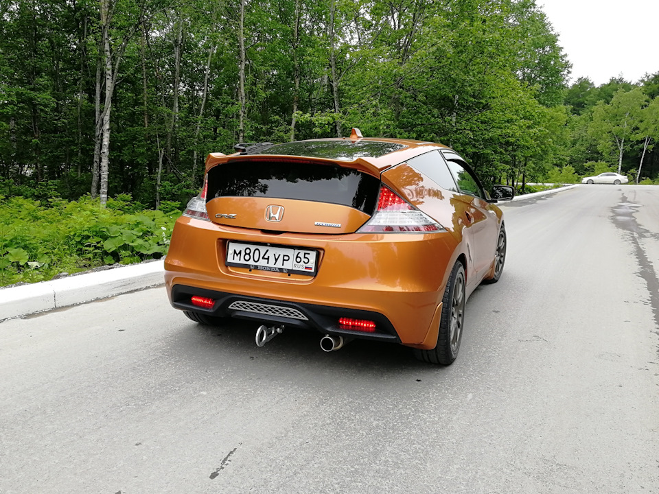 Диффузор заднего бампера MODULO — Honda CR-Z, 1,5 л, 2010 года | тюнинг | DRIVE2