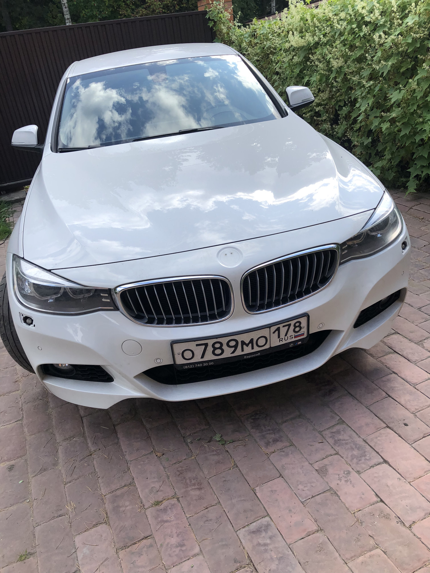 Установка М/// переднего бампера — BMW 3 series Gran Turismo (F34), 2 л ...