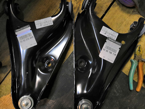 545019811R Рычаг ниж пер л RENAULT | Запчасти на DRIVE2