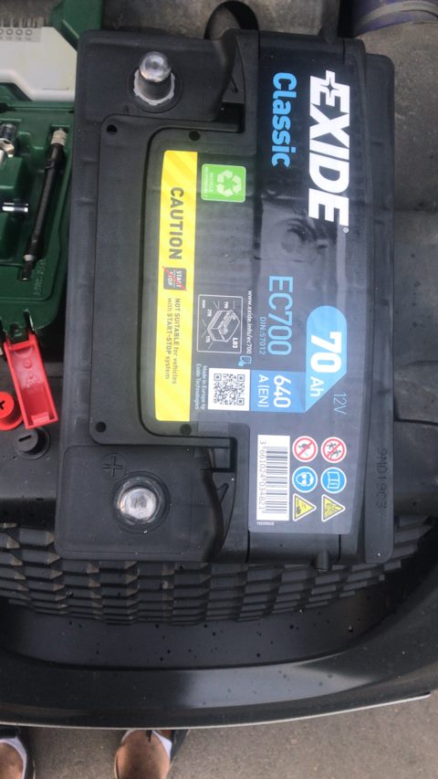 EC700 Аккумуляторная батарея EXIDE | Запчасти на DRIVE2