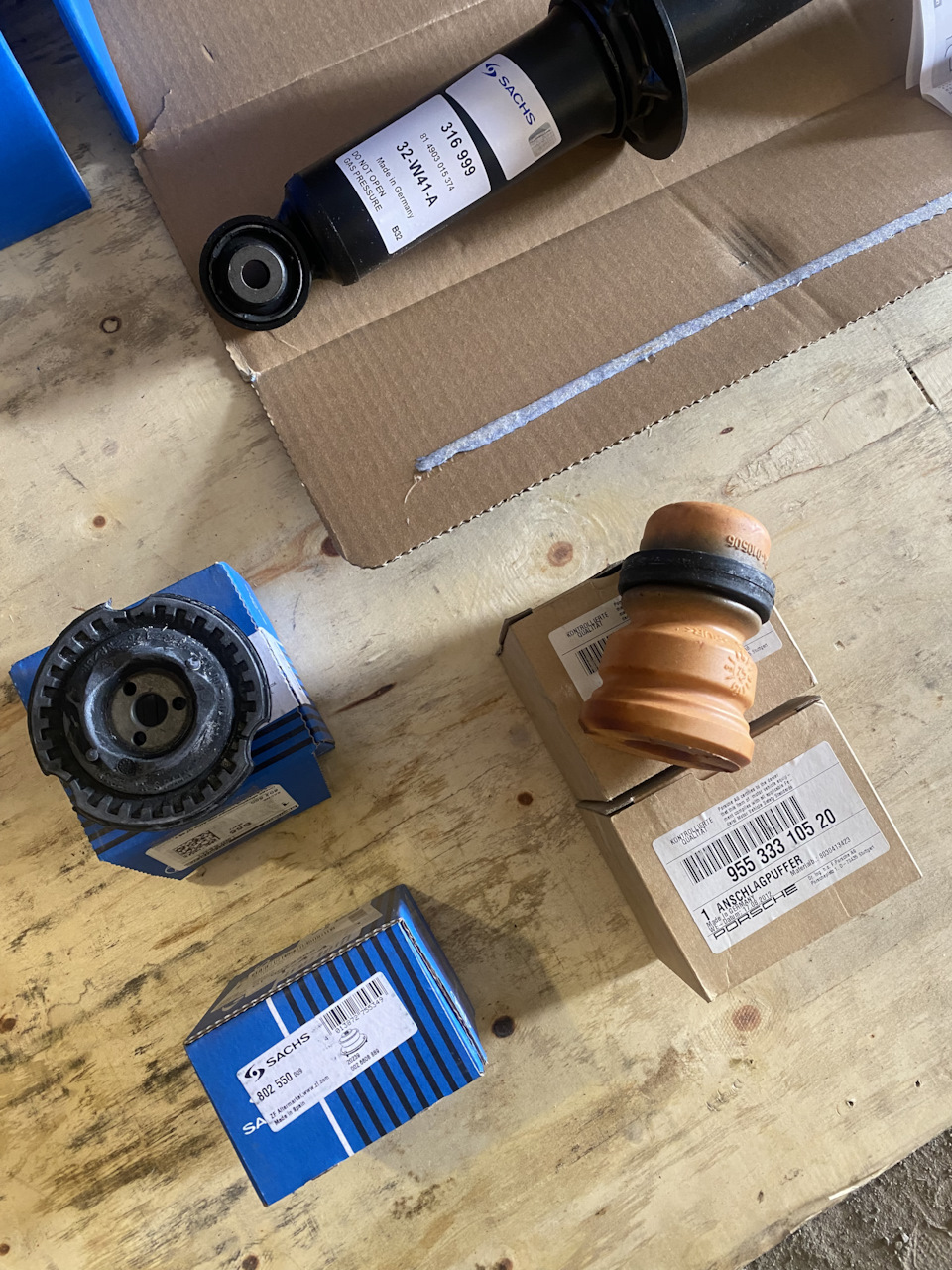 95533310520 Пылезащитный комплект, амортизатор VAG | Запчасти на DRIVE2