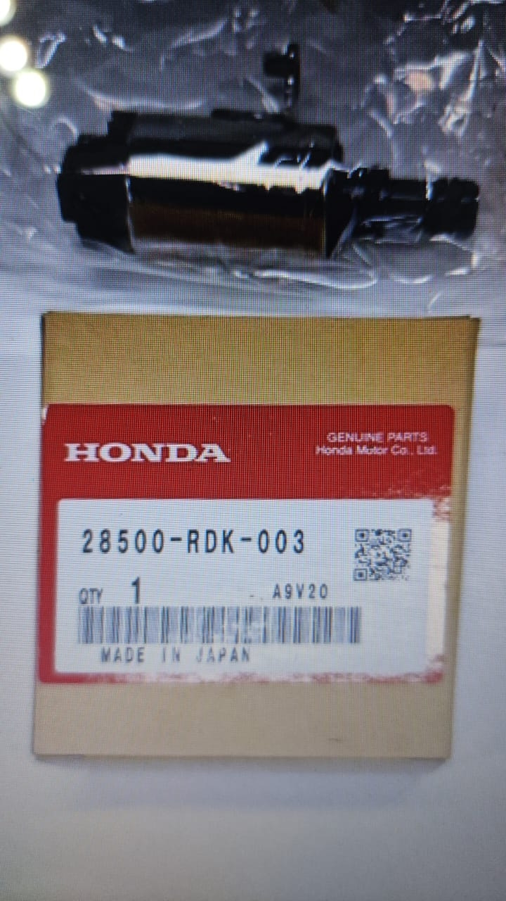 28500RDK003 Solenoid assembly Honda | Запчасти на DRIVE2