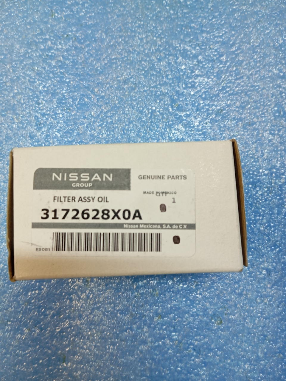 3172628X0A Фильтр акпп NISSAN INFINITI | Запчасти на DRIVE2