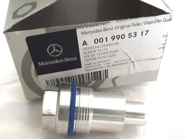 Заглушка вместо регулятора давления масла — Mercedes-Benz GLK-Class ...