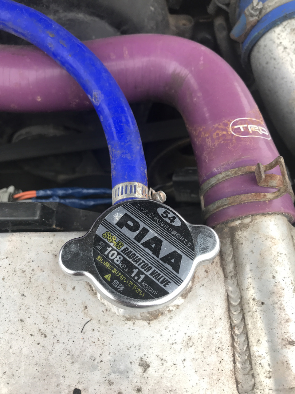 Крышка PIAA, тепло экран AJS и мелочи… — Toyota Chaser (100), 2,5 л ...