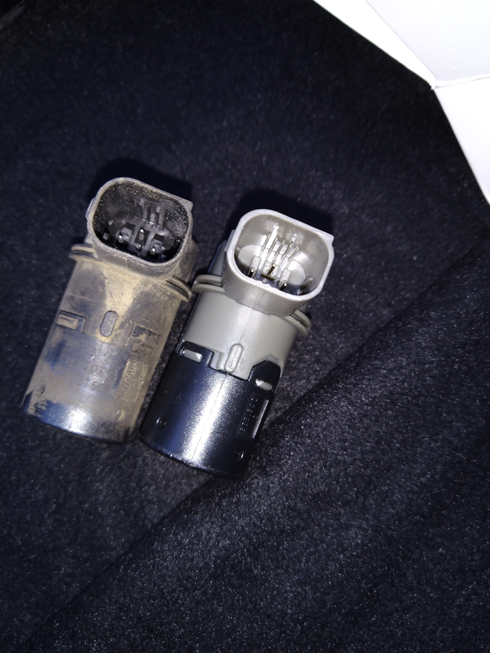 Замена датчика заднего парктроника — Renault Scenic II, 1,5 л, 2008 ...