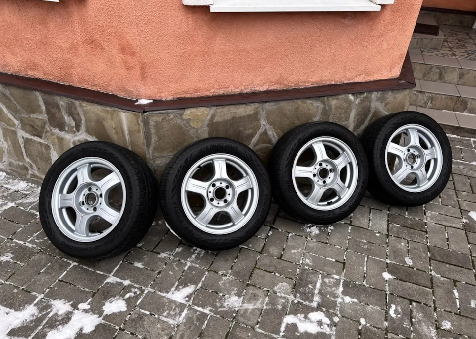 Шины летние LingLong 185/55 R14, литые диски Lada 5,5Jx14 ET35 4x98 на ...