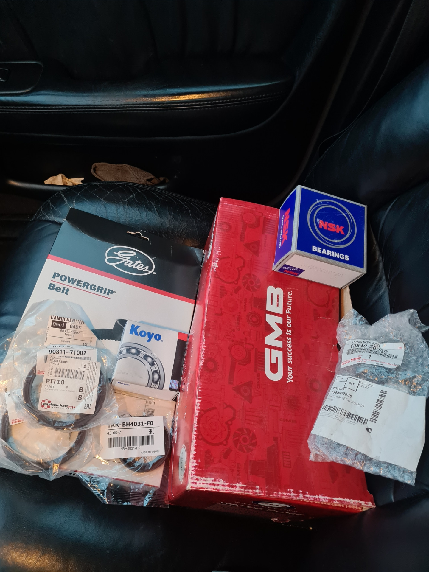 Замена ГРМ на 1UZ FE VVTI — Lexus LS (UCF20), 4 л, 2000 года | плановое ...