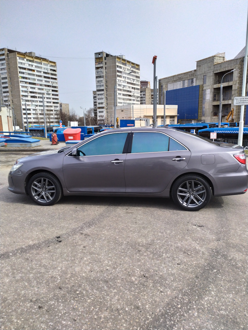 К лету готов! — Toyota Camry (XV50), 2,5 л, 2016 года | колёсные диски ...