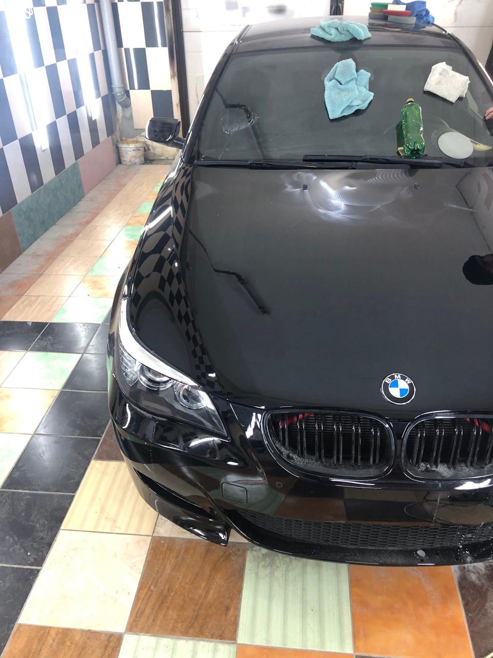 Восстановления после дтп — BMW 5 series (E60), 2 л, 2009 года | кузовной ремонт | DRIVE2