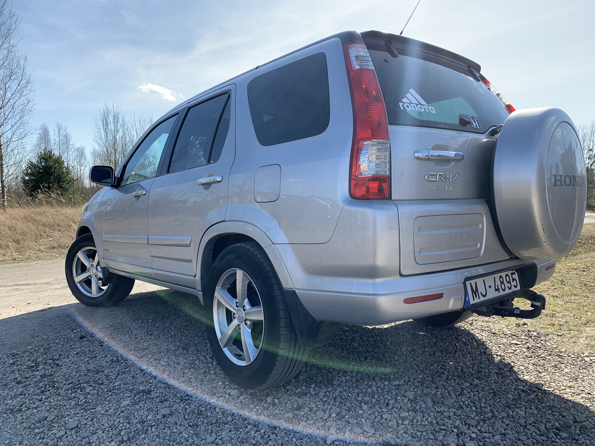 Лето — Honda CR-V (RD4, RD5, RD6, RD7), 2,2 л, 2006 года | колёсные ...