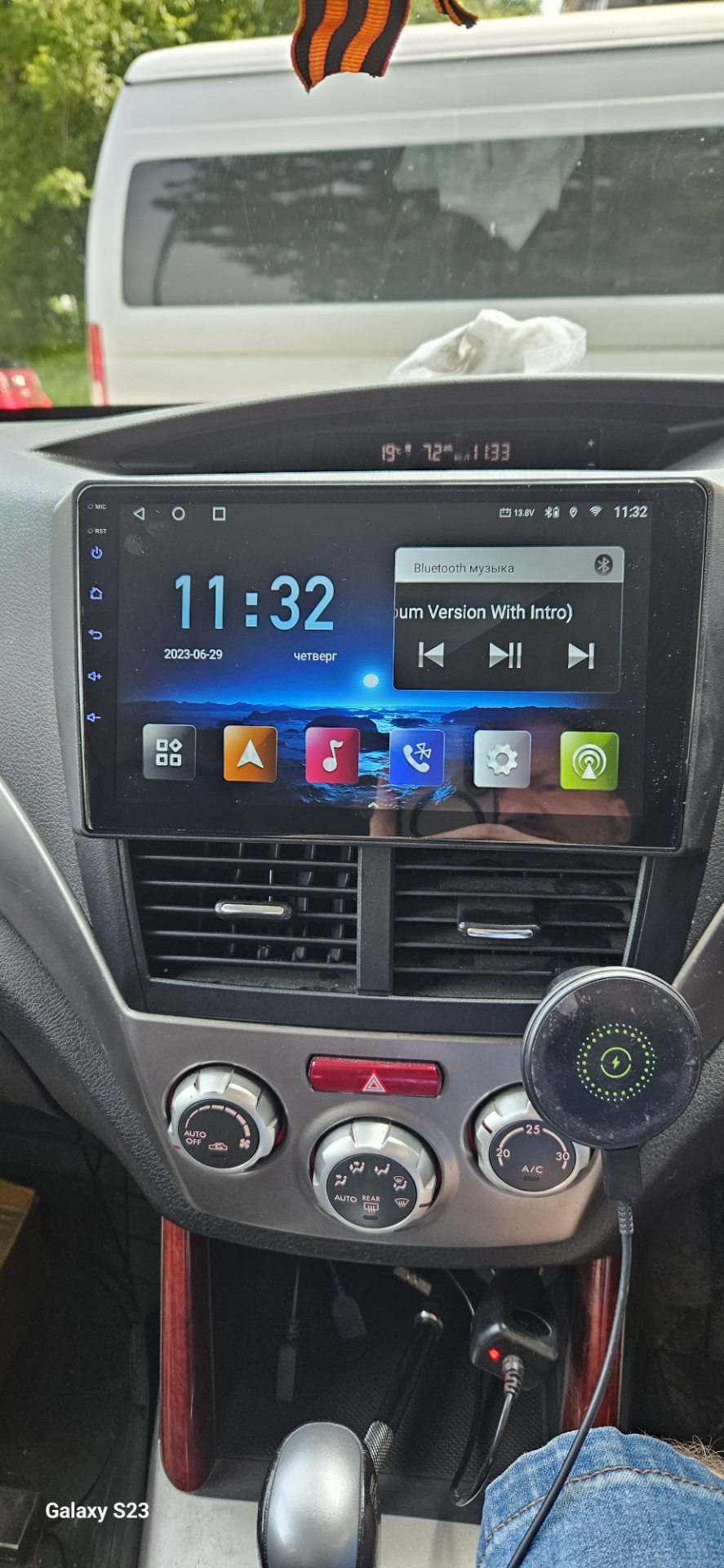 Замена магнитолы — Subaru Forester (SH), 2 л, 2008 года | автозвук | DRIVE2