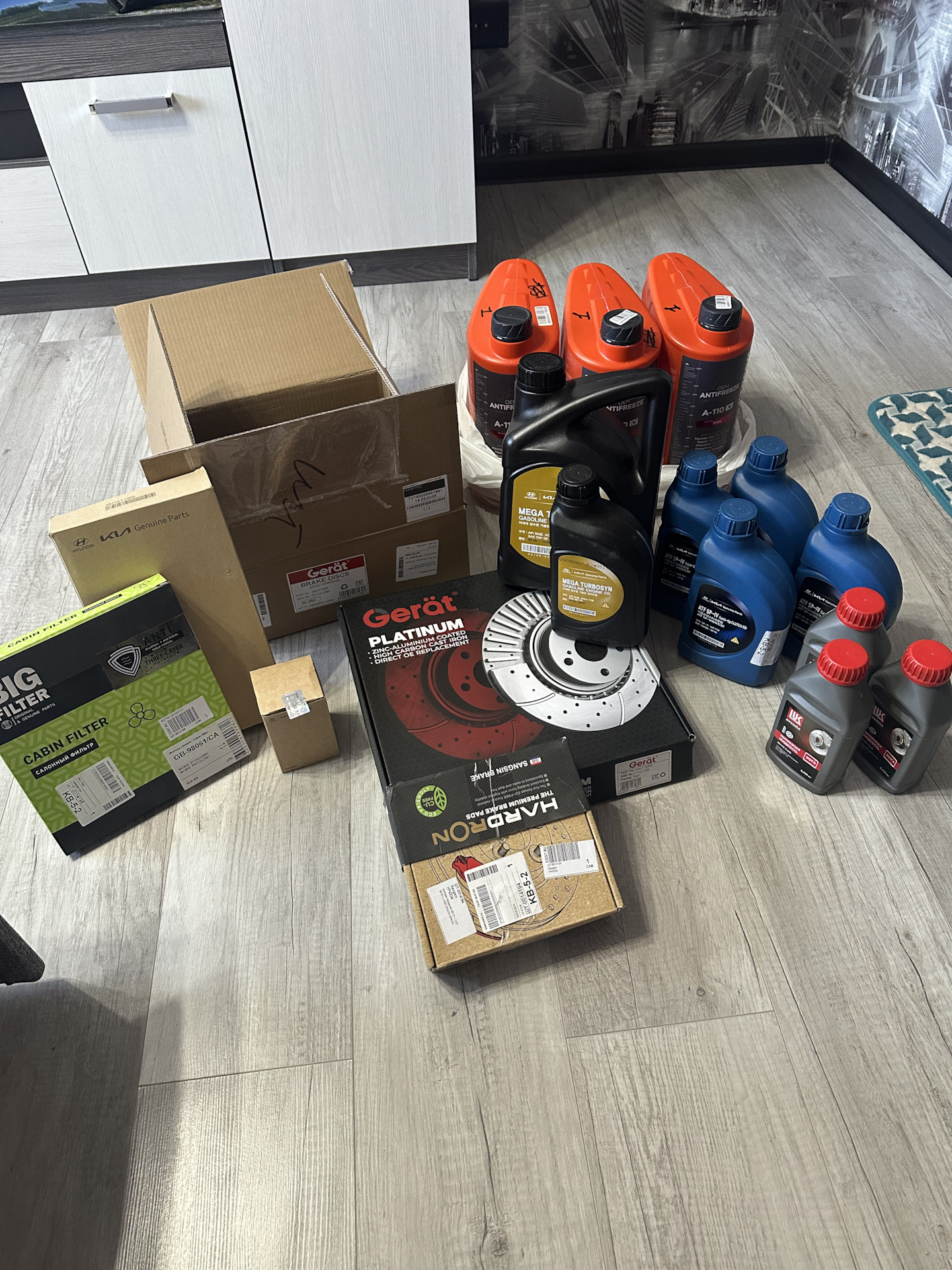 Чисто для ТОшки приготовился🫢 — KIA K5 (3G), 1,6 л, 2020 года | плановое ТО | DRIVE2