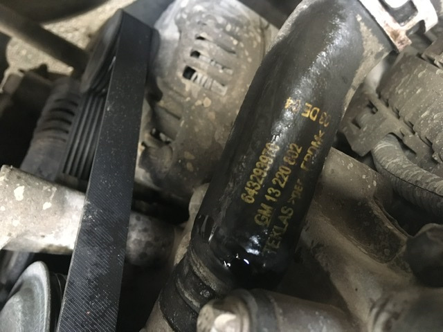 Быстрый ремонт патрубка помпа-печка — Opel Meriva (A), 1,4 л, 2008 года ...