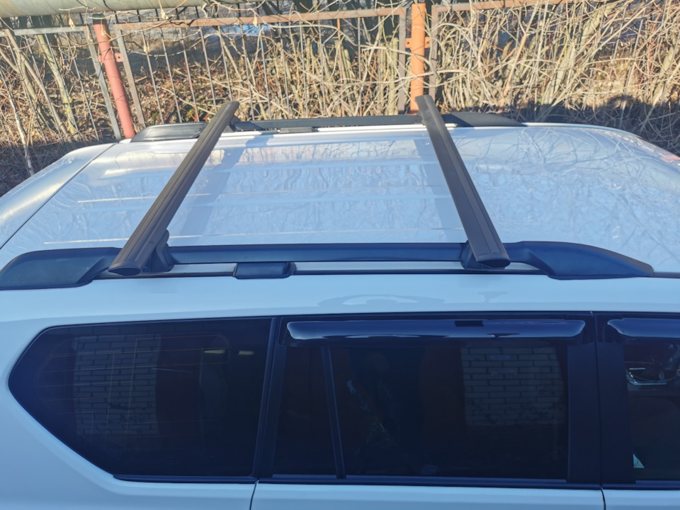 Поперечины багажника — Toyota Land Cruiser Prado 150-series, 2,8 л ...