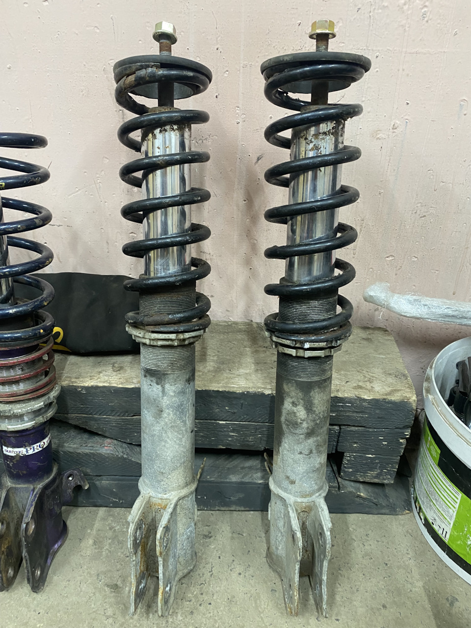 Ребил купленных винтов Tanabe Sustec Pro 5*100 c SG и Tein comfort spec ...