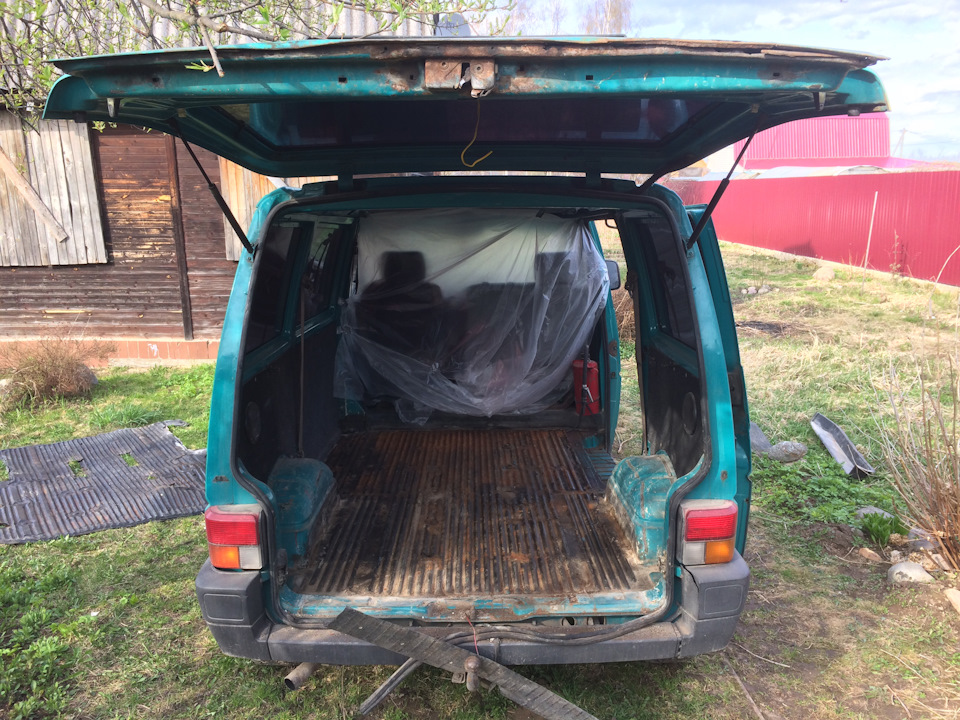 Первые шаги — Volkswagen Transporter T4, 2,4 л, 1991 года | просто так ...