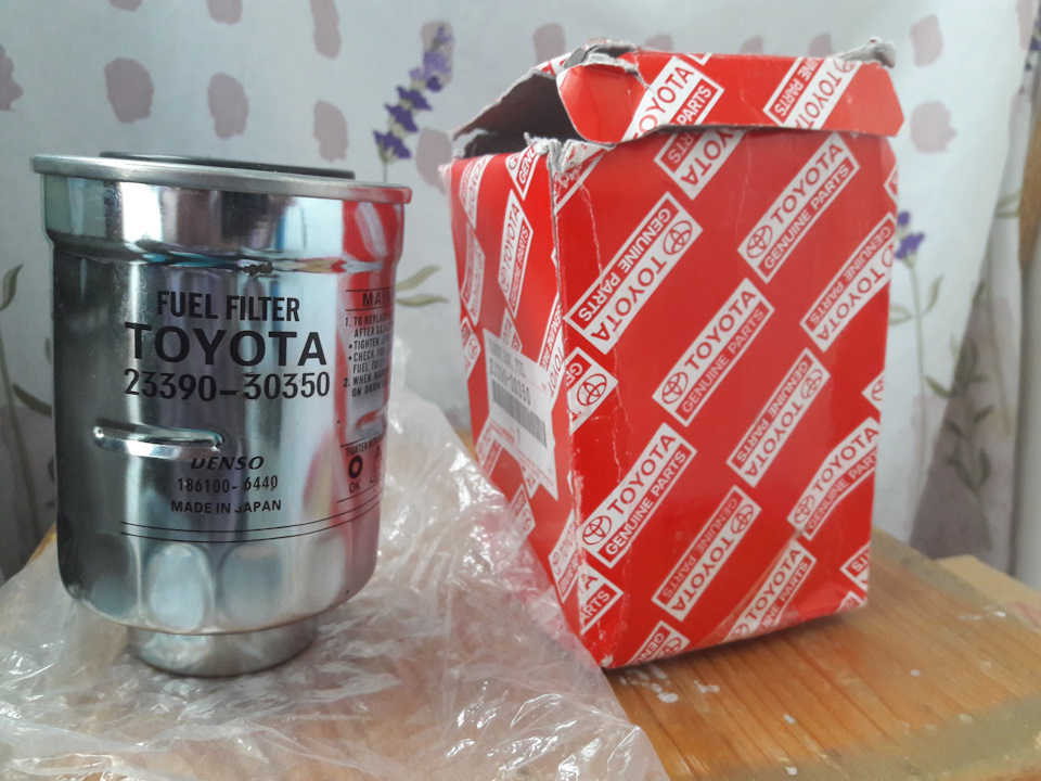 2339030350 Фильтр топлвный дизель TOYOTA LEXUS | Запчасти на DRIVE2