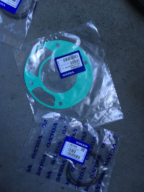 8631561 Уплотняющее кольцо, распределительный вал Volvo | Запчасти на ...