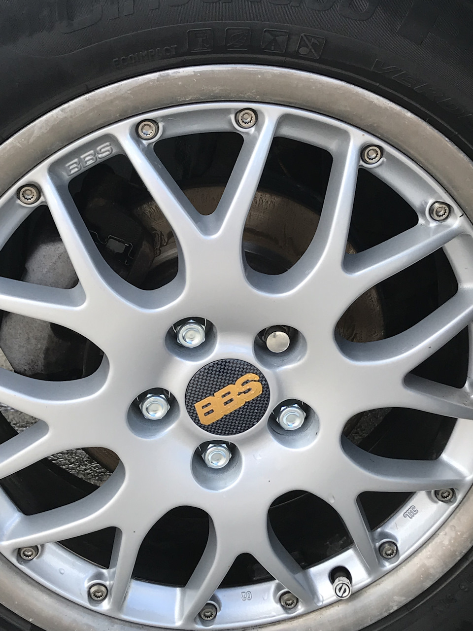 Дисули BBS RS771 — Toyota Prius (20), 1,5 л, 2008 года | колёсные диски ...