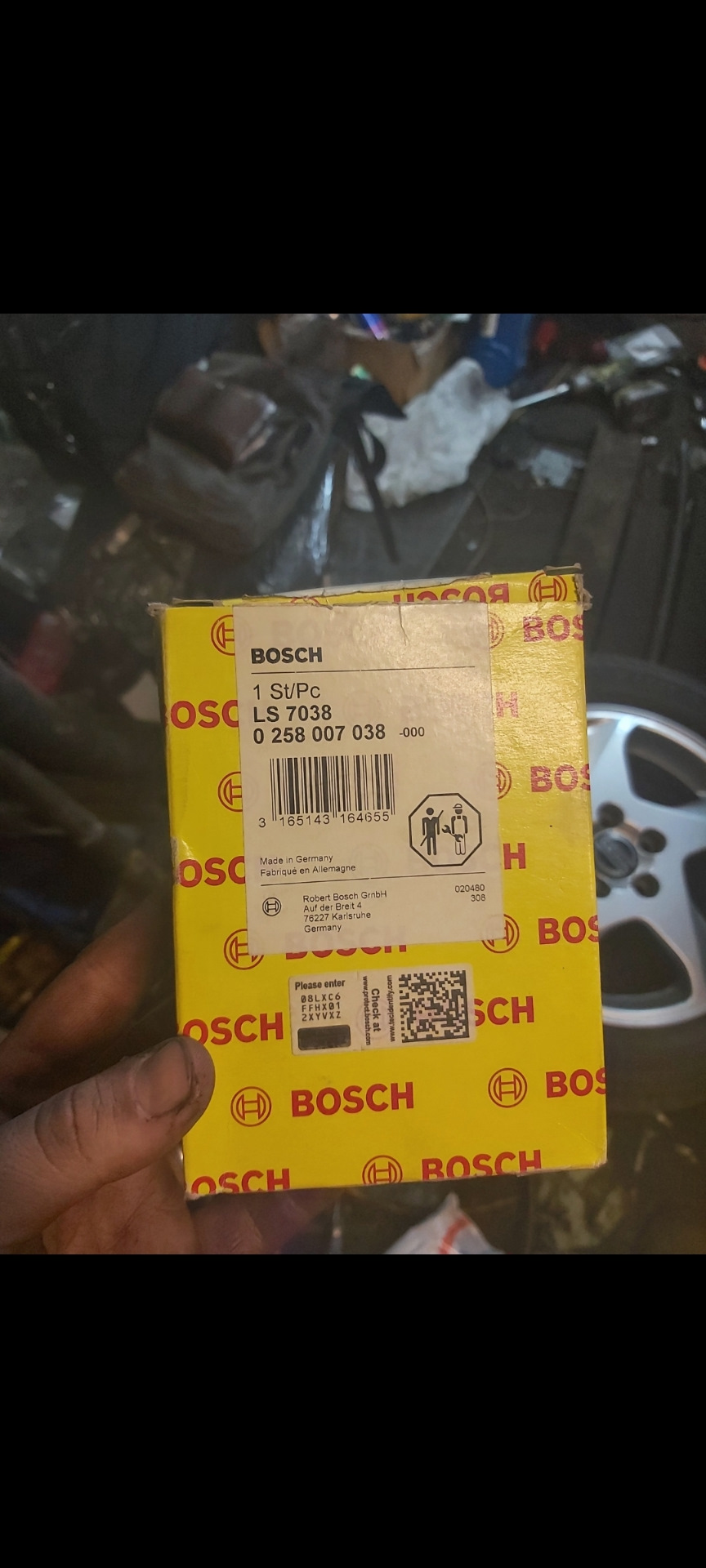 0258007038 ЛЯМБДА-ЗОНД BOSCH | Запчасти на DRIVE2