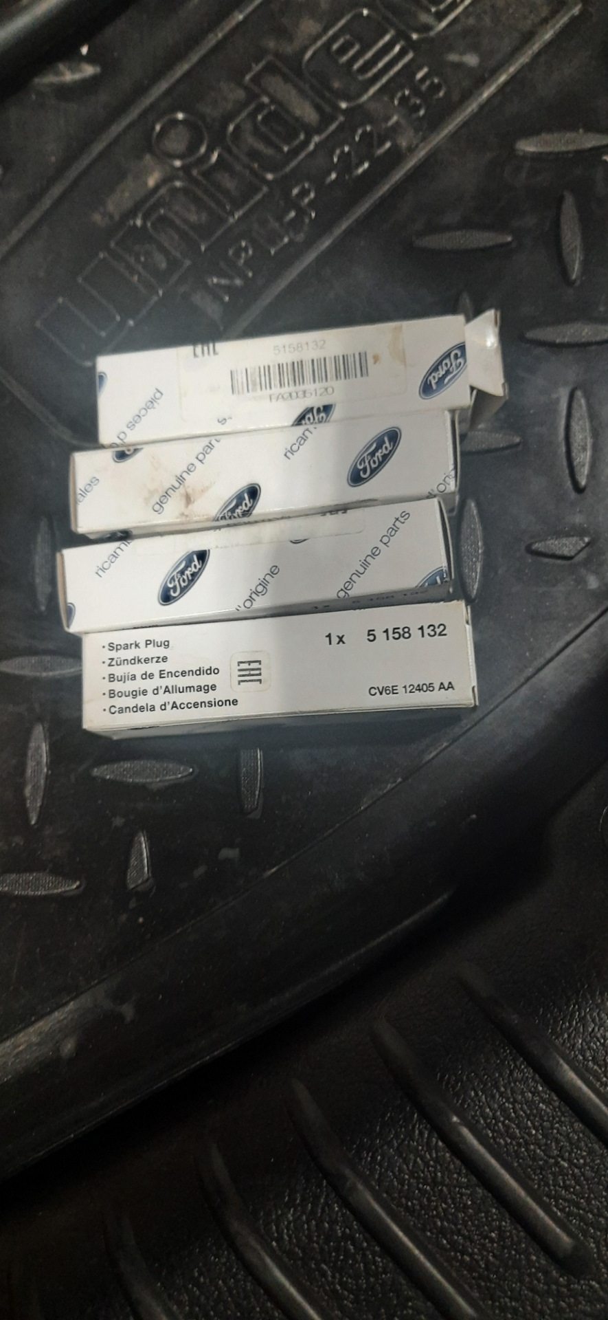 5158132 Свеча зажигания / 2,0/2,3/2,5 Duratec/Dohc 07~ Ford | Запчасти ...