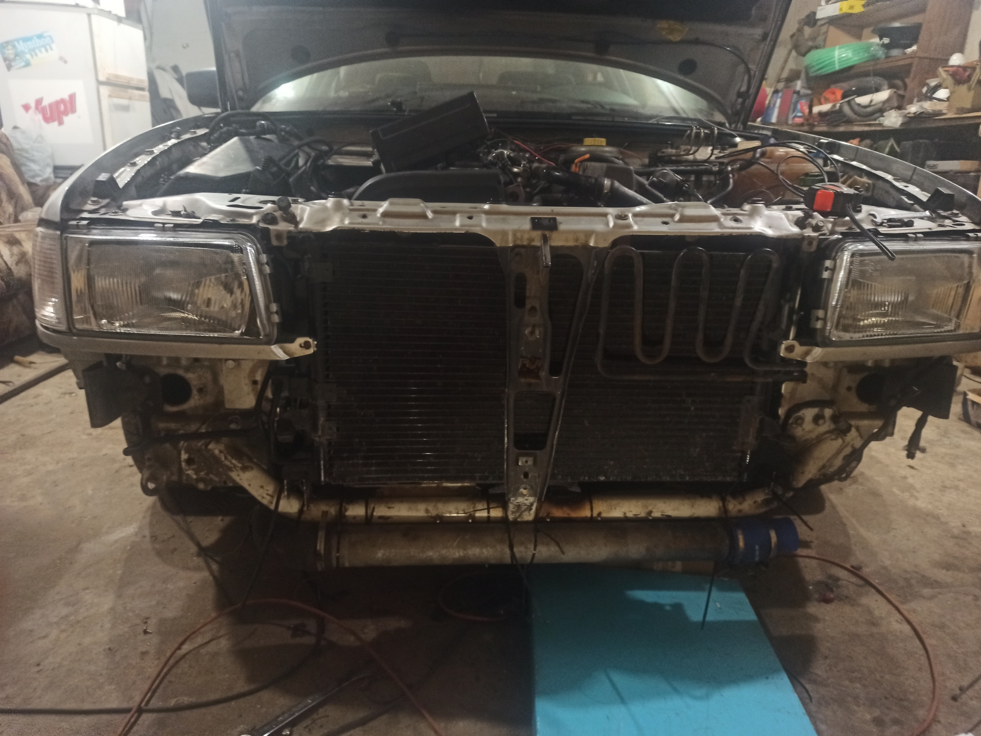 Нужен совет не равнодушных людей или как впихнуть не впихуймое — Audi