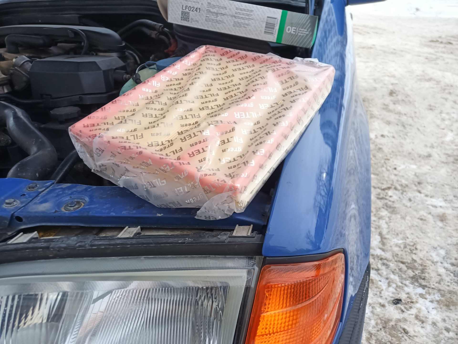 Очередная замена масла и фильтра в двигателе w202. — Mercedes-Benz C ...