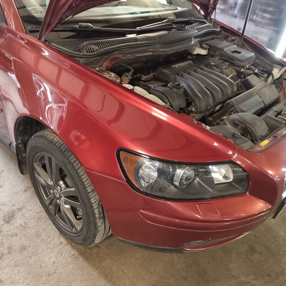 Увеличение дорожного просвета Volvo S40 II. — Volvo S40 (2G), 2,4 л ...
