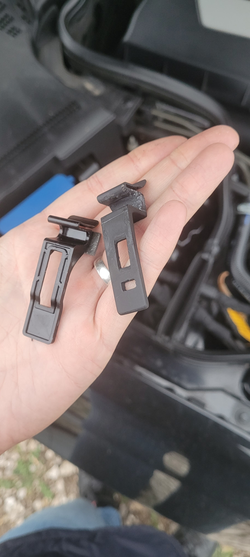 Клипса крепления накладок отопителя — Mercedes-Benz E-Class (W211), 2,5 ...