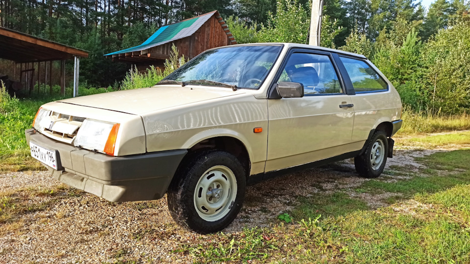 В лучах заката — Lada 2108, 1,3 л, 1989 года | фотография | DRIVE2