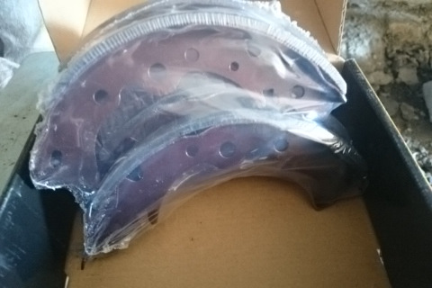 76) замена задних колодок JUST DRIVE JBS0001. Передних Sangsin Brake ...