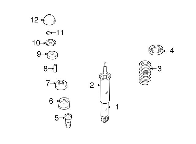 5530526000 АМОРТИЗАТОР "САНТА ФЕ 2.7Л" KIA HYUNDAI | Запчасти на DRIVE2