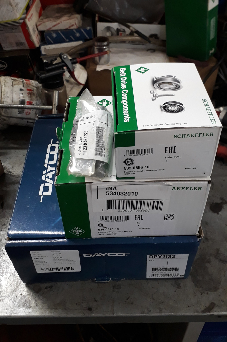 DPV1132 РЕМЕННЫЙ ШКИВ, КОЛЕНЧАТЫЙ ВАЛ DAYCO | Запчасти на DRIVE2