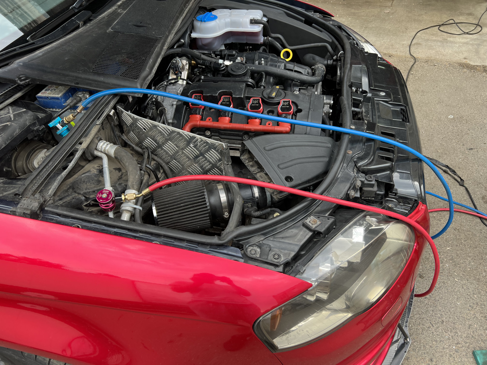 Сдох кондей ! — Audi A4 (B7), 2 л, 2007 года | поломка | DRIVE2