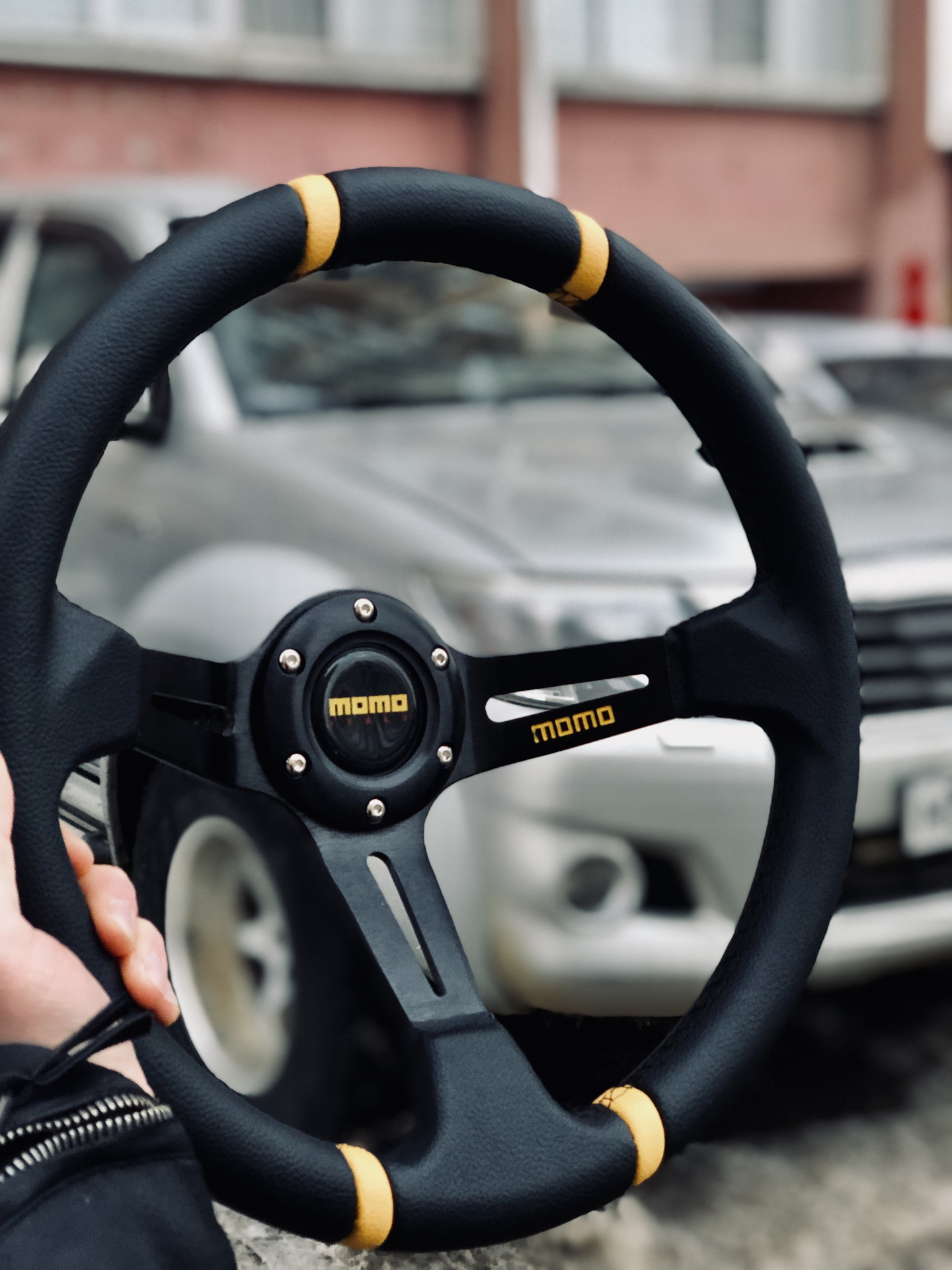 Nardi/Momo — BMW 3 series (E30), 3,5 л, 1987 года | аксессуары | DRIVE2