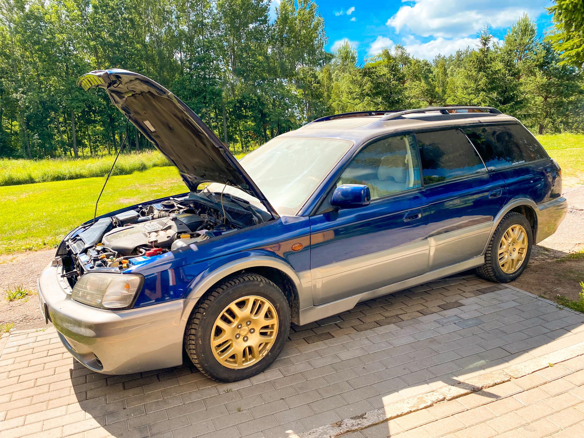 автомобиль продан — Subaru Outback (BH), 3 л, 2001 года | другое | DRIVE2