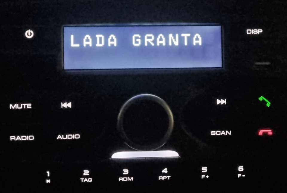 Штатная магнитола Гранта / Калина 2 — Lada Калина Универсал (1G), 1,6 л ...