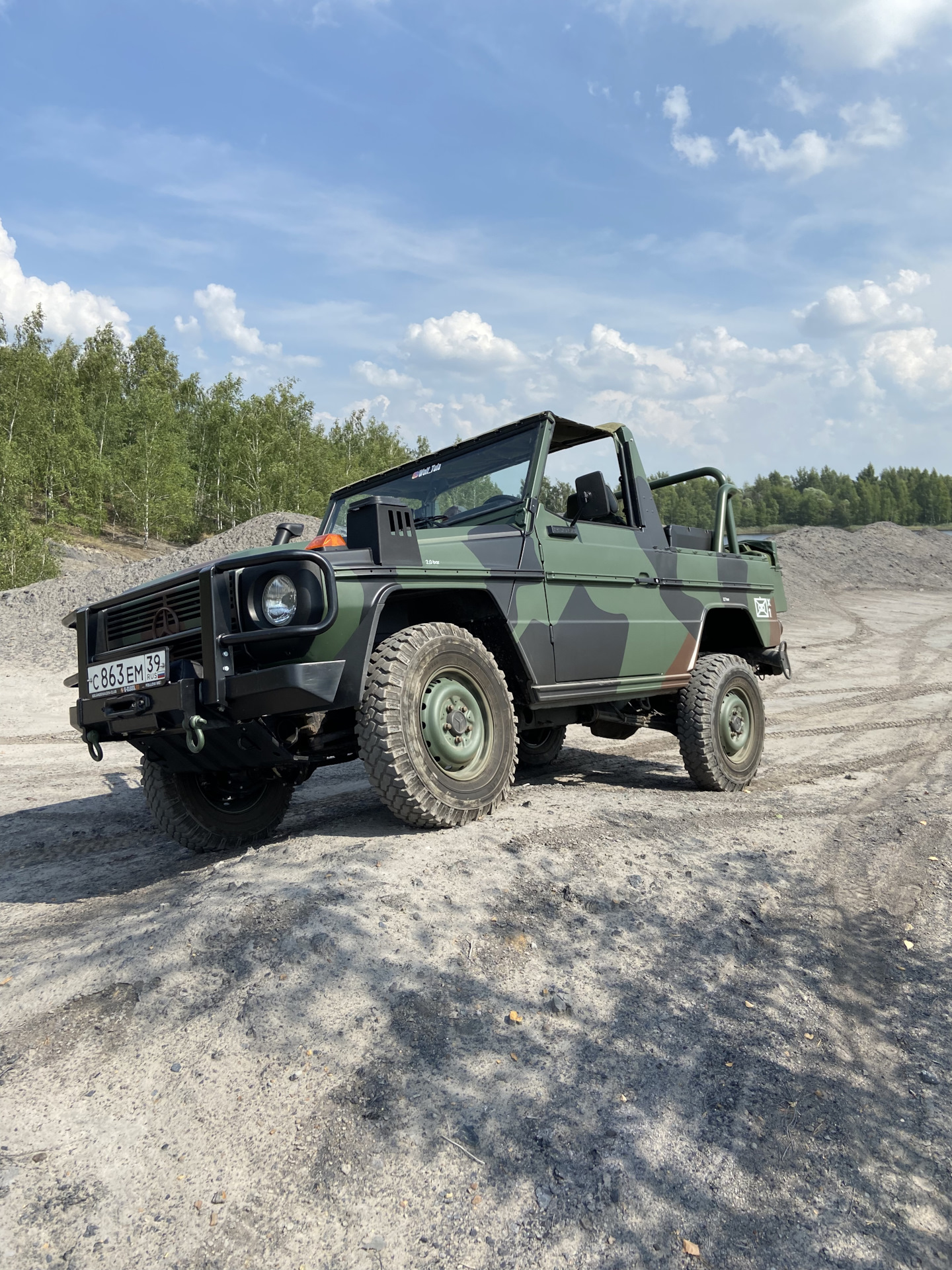 Первые впечатления от Michelin xzl — Mercedes-Benz G-Class (W460/W461 ...