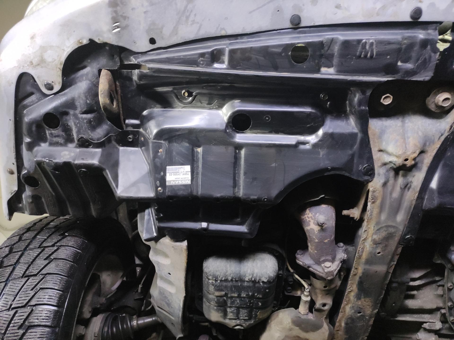 #010. Предновогодний подарок машине. Возвращение к истокам. Установка ...