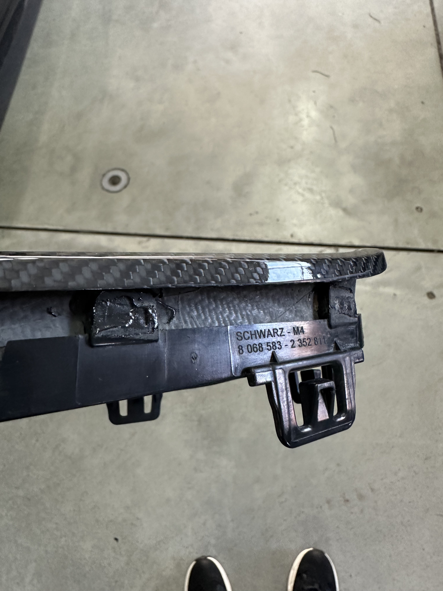 8. Ноздри Perfomance карбон установлены — BMW M4 Coupe (F82), 3 л, 2018 ...