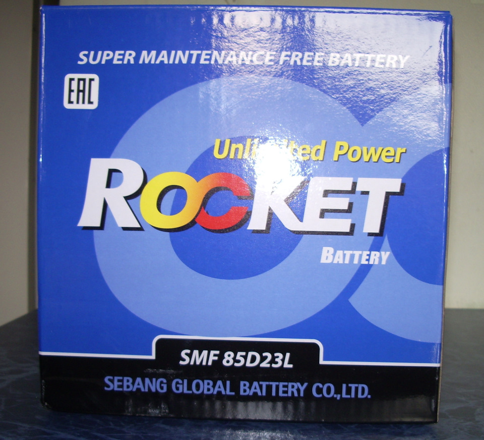 Новая АКБ Rocket SMF 85D23L — Hyundai Solaris (1G), 1,6 л, 2014 года ...