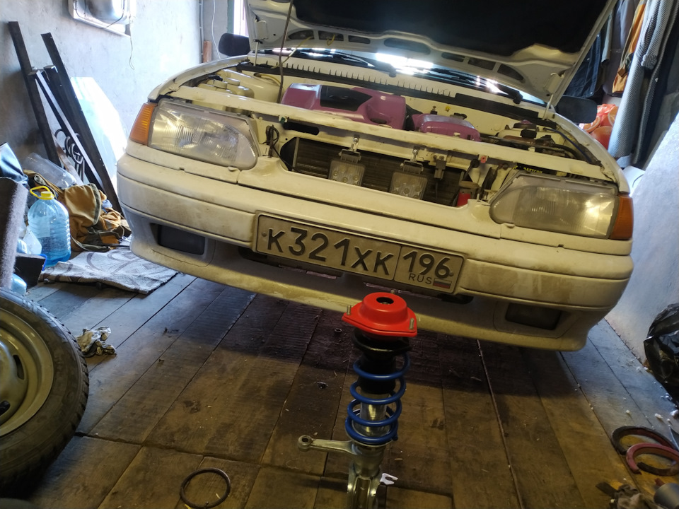 Стойки -140 — Lada 2114, 1,6 л, 2010 года | тюнинг | DRIVE2