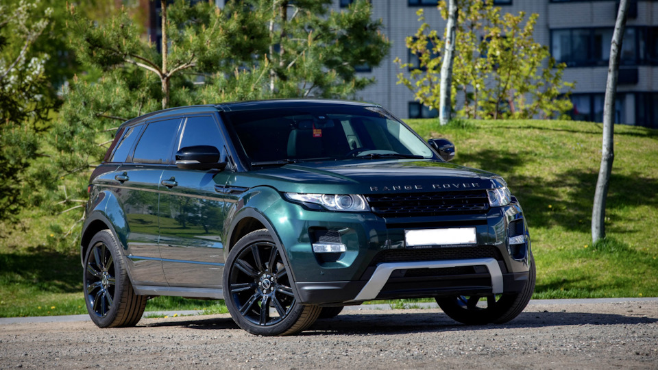 Land Rover Range Rover Evoque (1G) 2.2 дизельный 2012 | Aintree Green ...