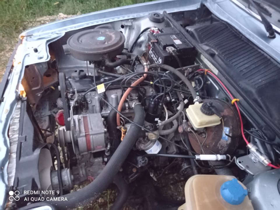 Замена бронепроводов крышки трамблёра иисвечей — Audi 80 (B2), 1,6 л ...
