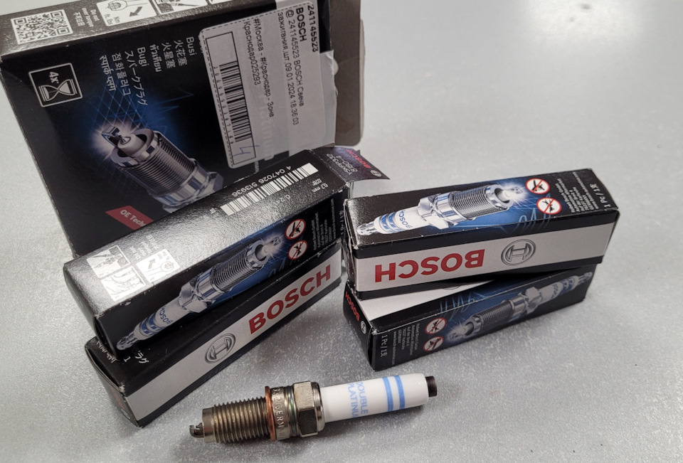 0241145523 СВЕЧА ЗАЖИГАНИЯ Y5KPP332 (0.7), 1ШТ BOSCH | Запчасти на DRIVE2