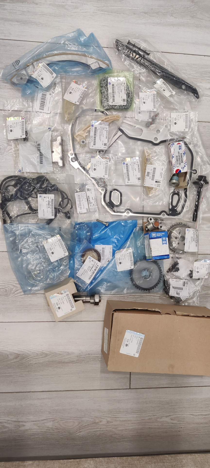 Замена цепи ГРМ на Chevrolet Captiva C140 2.4 167 л.с 2013 г. — DRIVE2