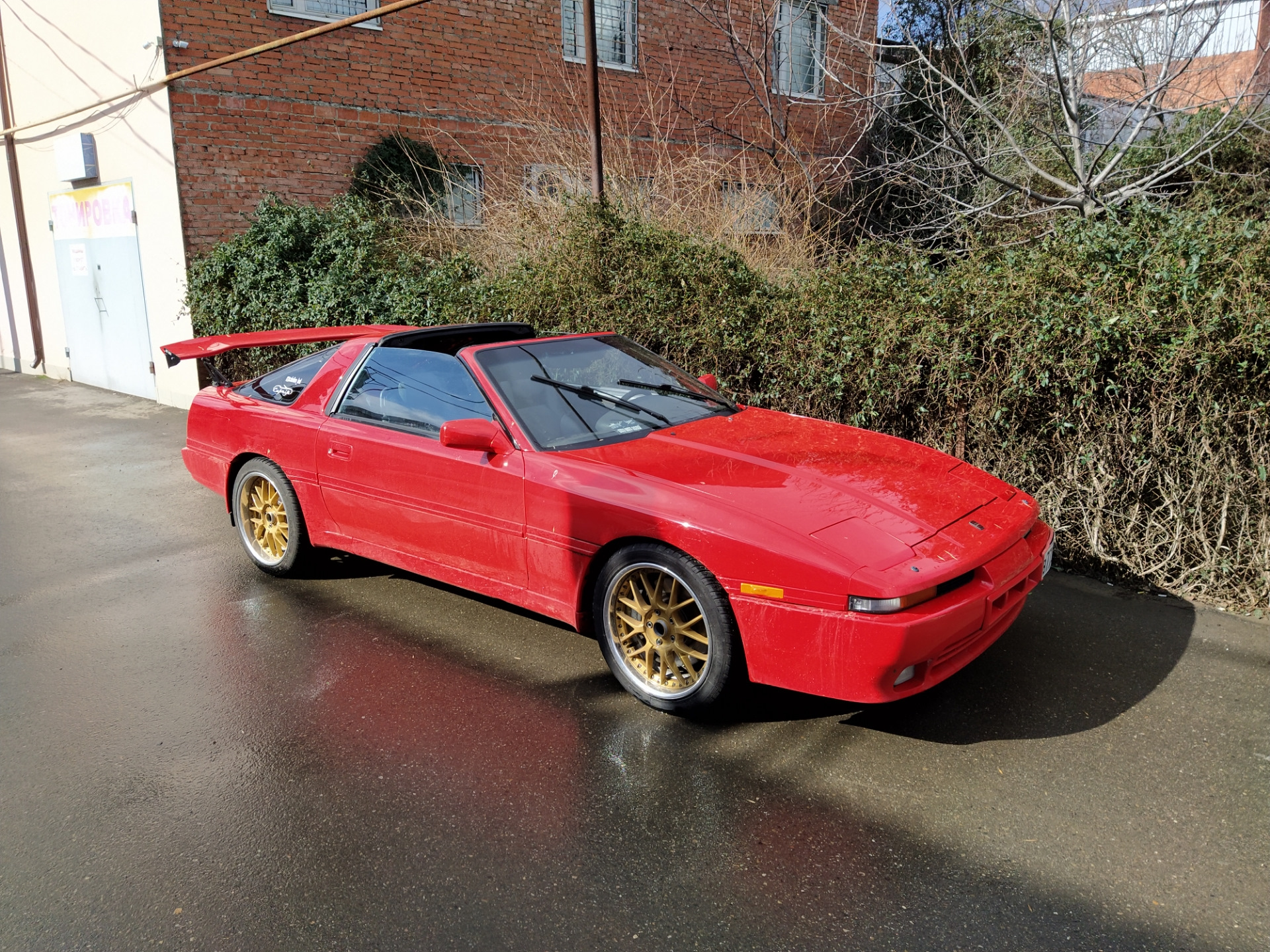 О новых колесах. — Toyota Supra (70), 3 л, 1988 года | колёсные диски ...